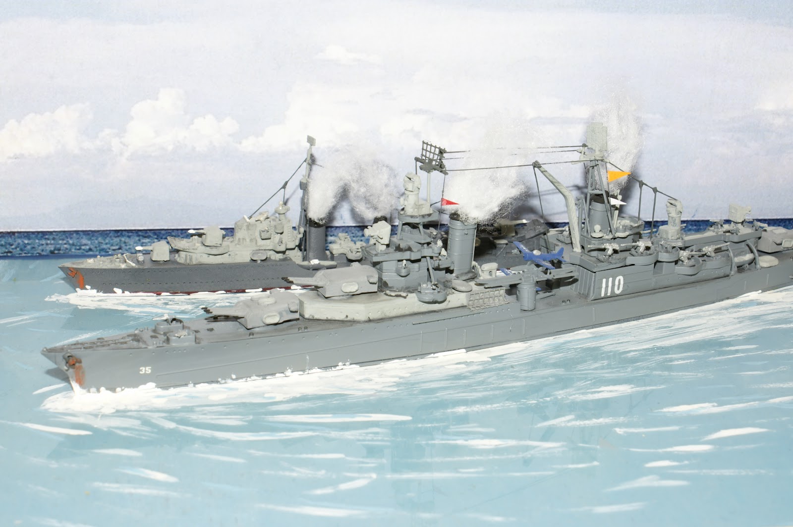 MODELORAMA: American Warships WWII (1/700 Scale)