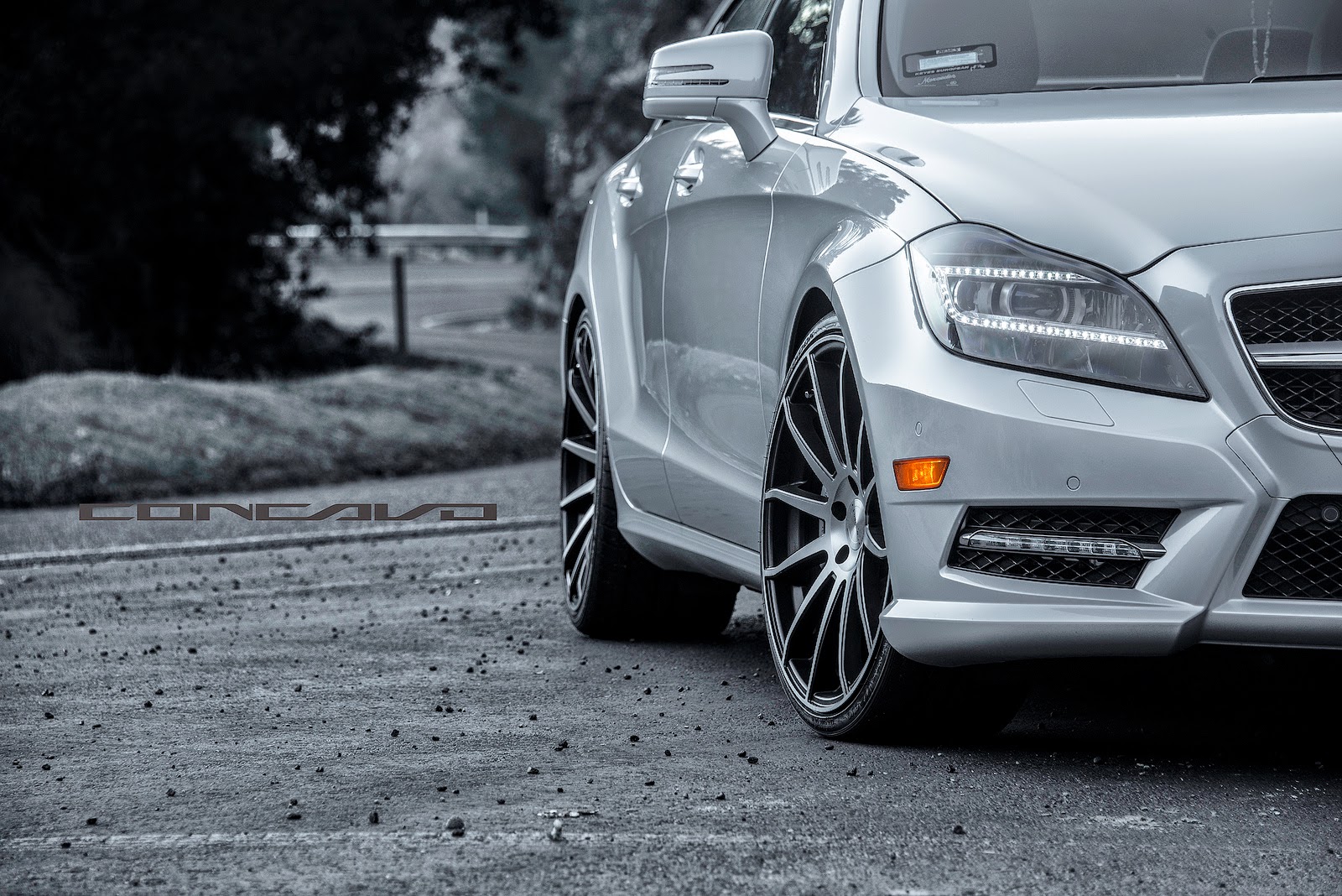 Mercedes-Benz C218 CL550 on Concavo CW-12 Wheels | BENZTUNING