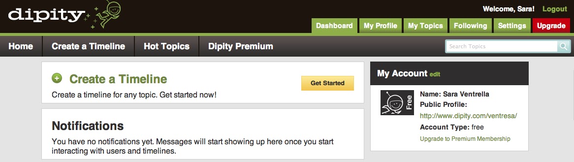 Teachers & Technology: Dipity