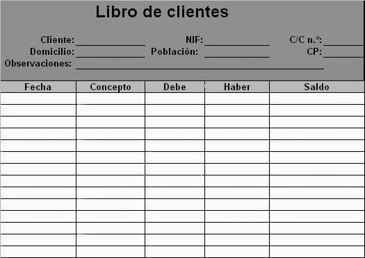 1º PQPI Oropesa: Libros de caja, banco, clientes y proveedores