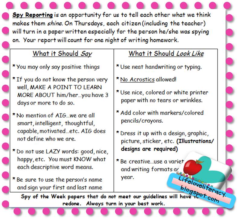 Life, Love, Literacy: Spy Reports Pictures: Friday Flashback: Linky