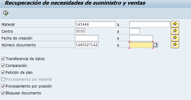 SAP - INFORMACION: Borrar Necesidad de MD04