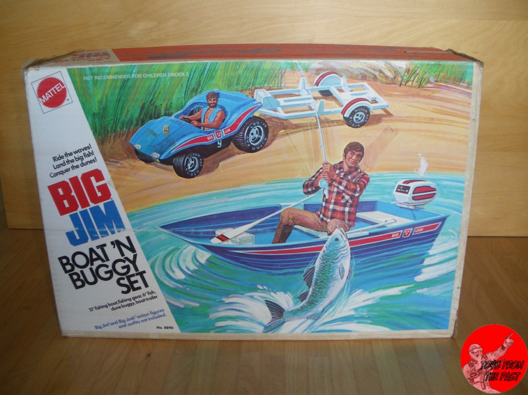 Toys from the Past: #42 BIG JIM – BOAT ‘N BUGGY SET (1973)