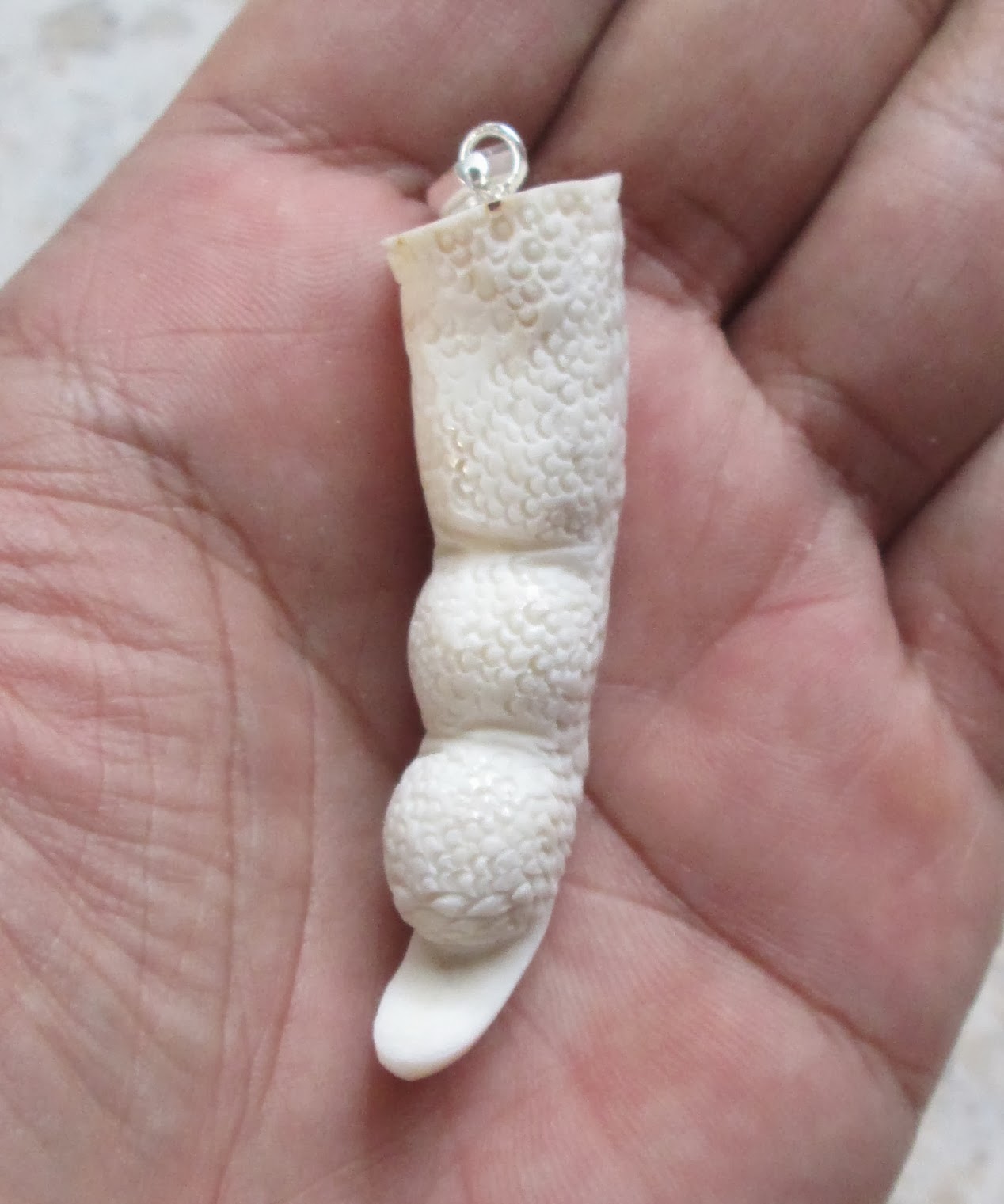 Eagle Claw Bone Carving Pendant - Bone Pendants | Bone Carving | Carved ...