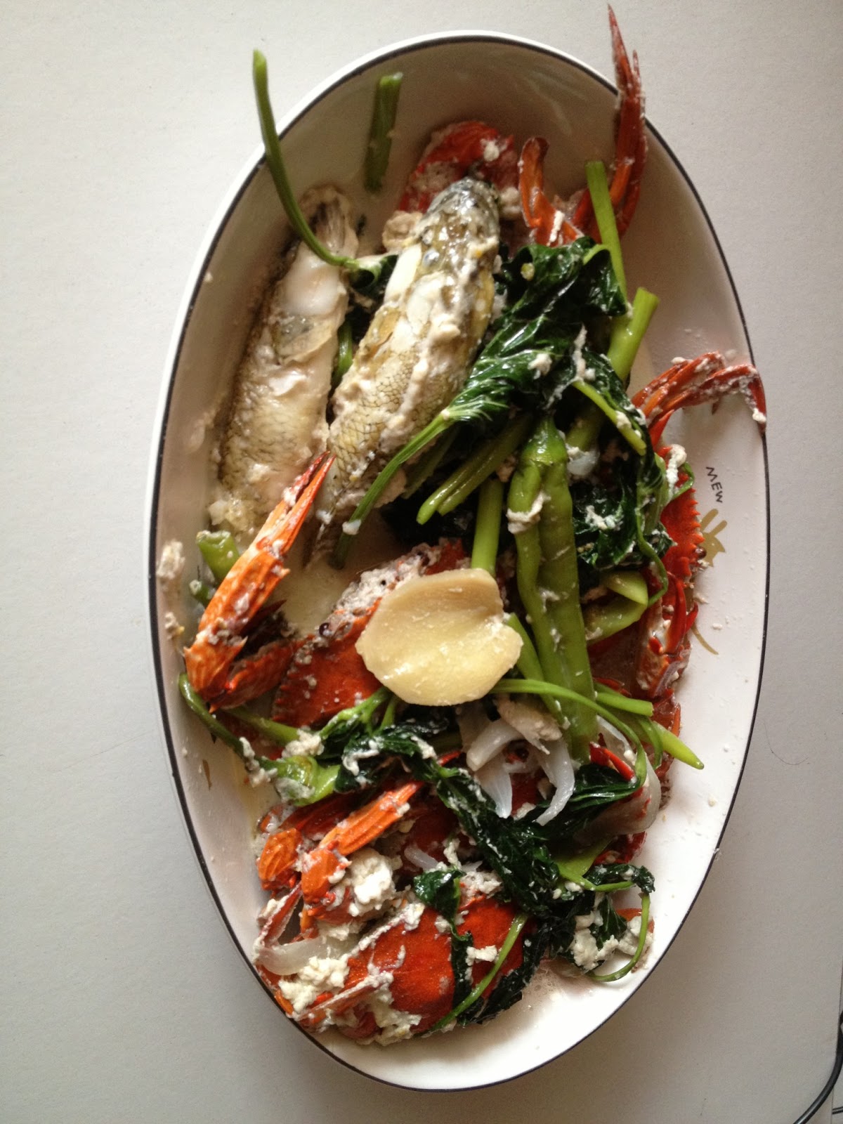 Weng On Pinoy's food: GINATAANG ALIMANGO and FISH RECIPE