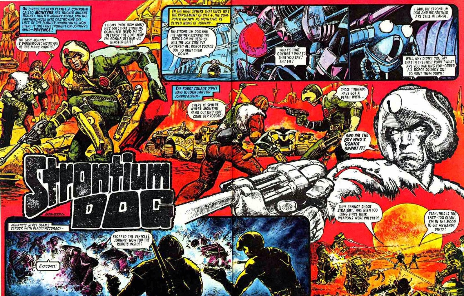 Dredd Alert: Strontium Dog: 'Planet Of The Dead', Part 3