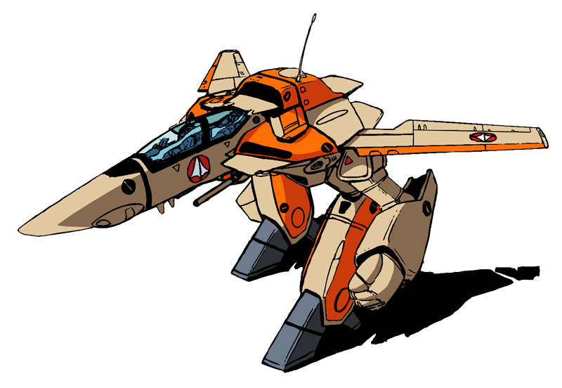 THE VT-1D VERITECH FIGHTER (Trainer) ~ Heroes of Robotech