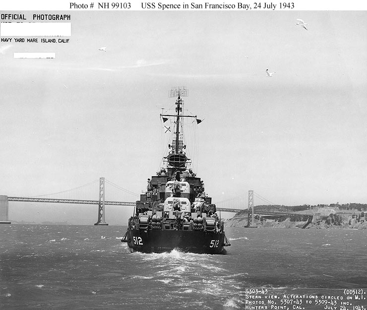 Naval Warfare: USS Spence (DD-512)