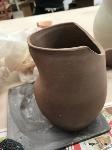 Alchemy of Clay: Pitcher piecing part two