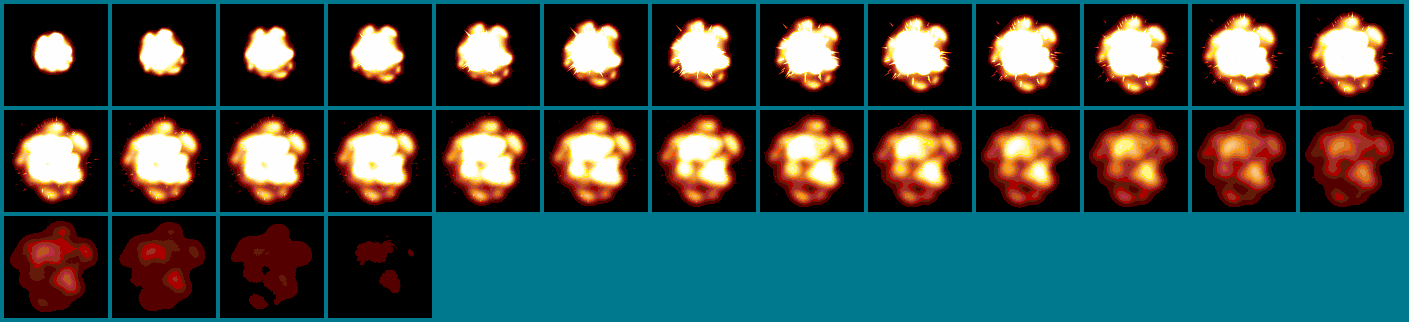 Sprite Fx: Sprites Explosions