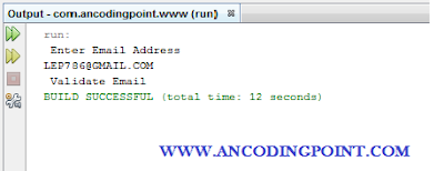 Email Validation in Java - PProgramming