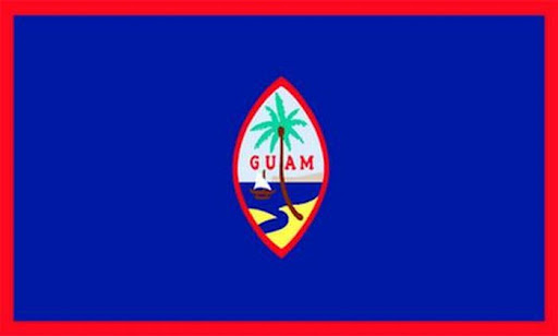 LAMINAS PARA COLOREAR - COLORING PAGES: Mapa y Bandera de Guam para ...