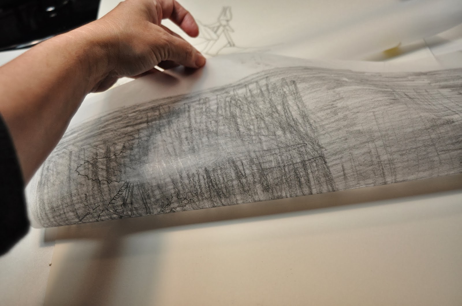 LINDA'S TECHNIQUES | MAKING A GRAPHITE PATTERN