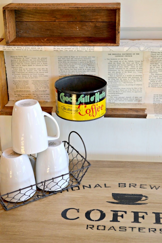 Make a Coffee Bar Table