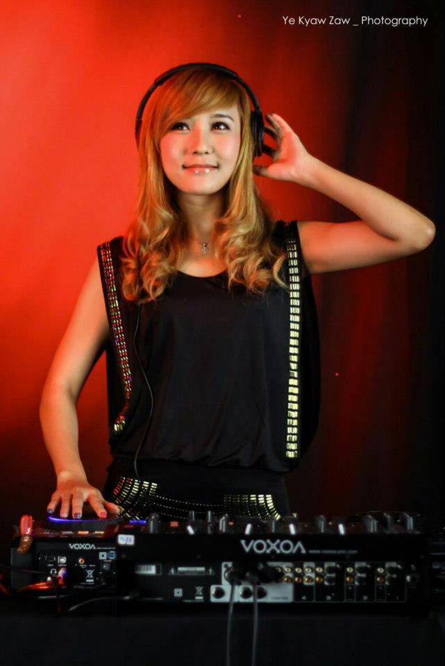 Myanmar Celebrities: Myanmar Model with DJ Sexy Style- Pann Pan