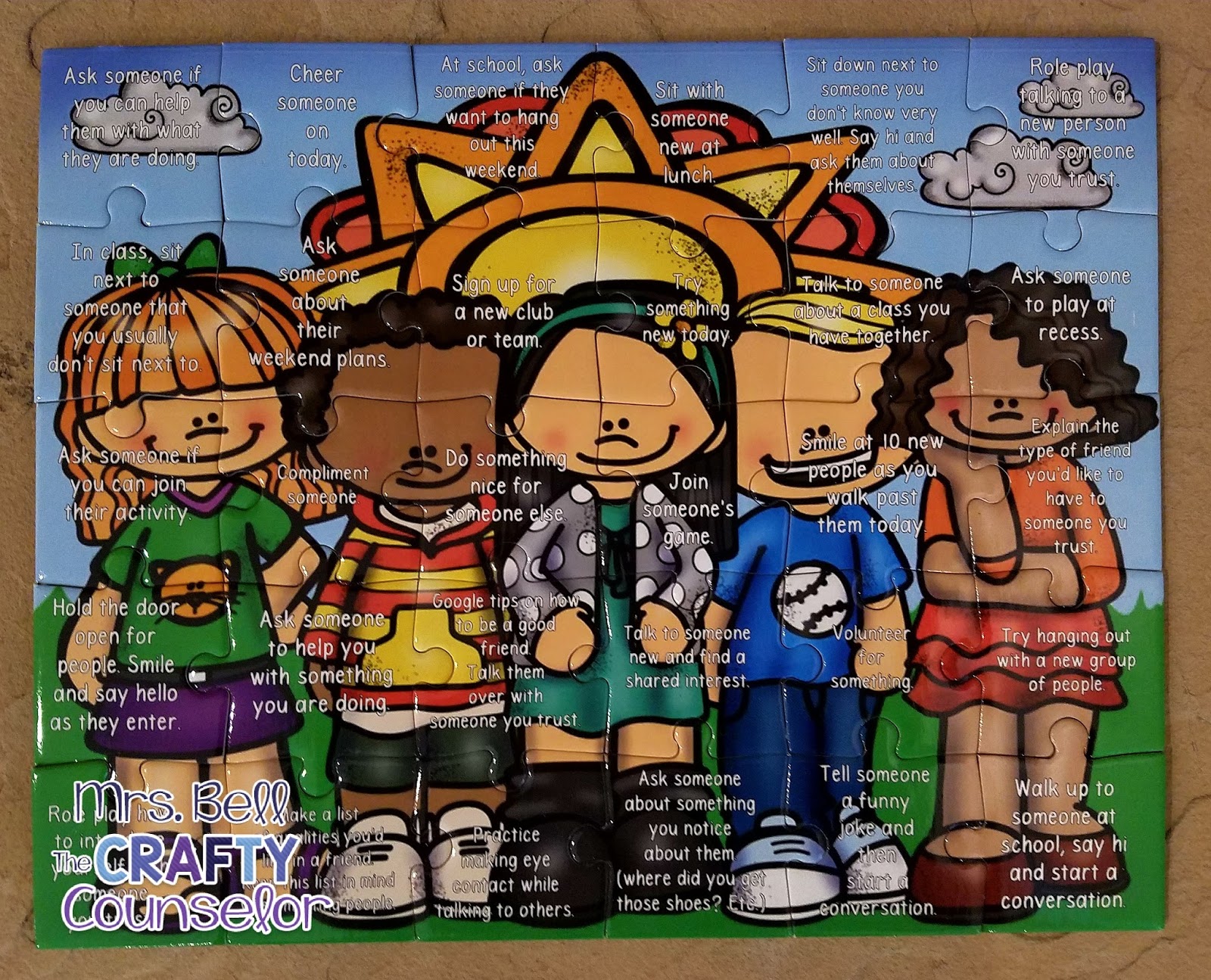 Friendship Challenge - Mrs. Bell The Crafty Counselor