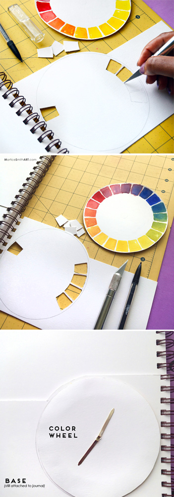 StencilGirl Talk: How to Make a Color Wheel for your Art Journal by ...