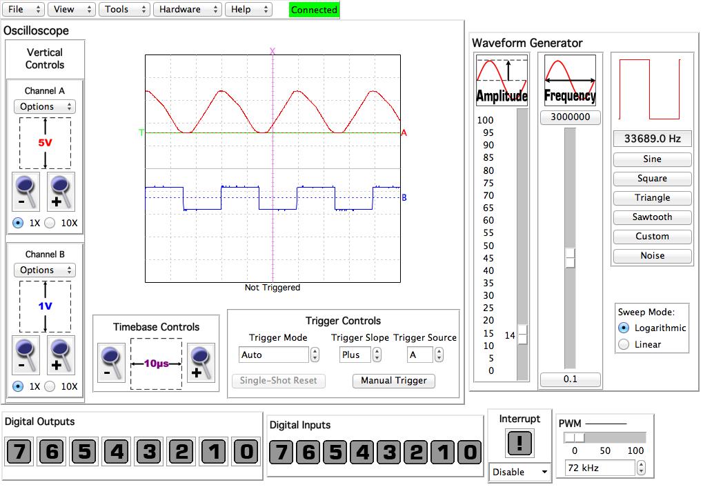 Engineering 44 cwliu: First-Order OP AMP Circuit(Integrator)
