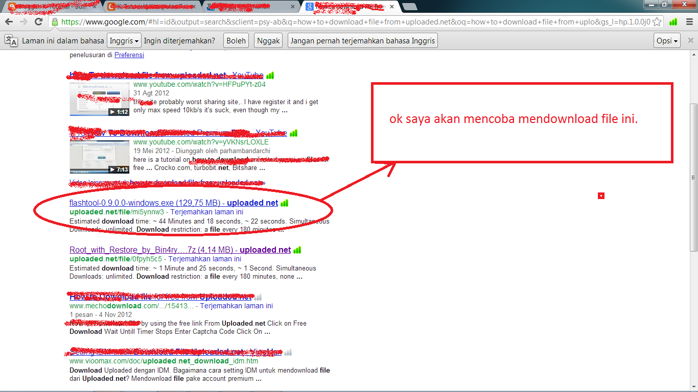 [Tutorial] Cara Mendownload File Via Uploaded.net | K-Tutorial