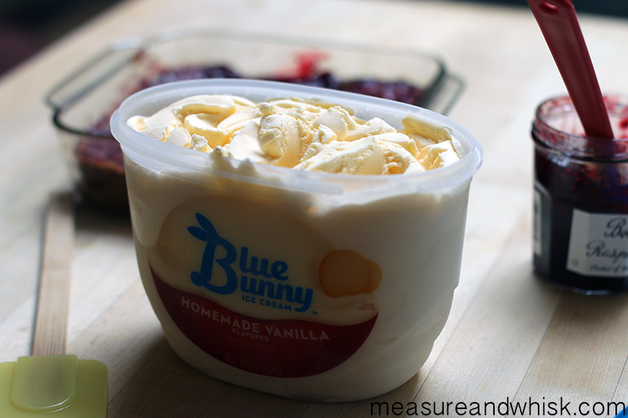 Raspberry Ice Cream Cookie Bars | Measure & Whisk: Real food cooking ...