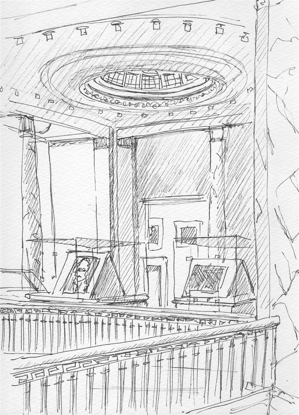 Urban Sketchers Portland: Library Sketch Crawl