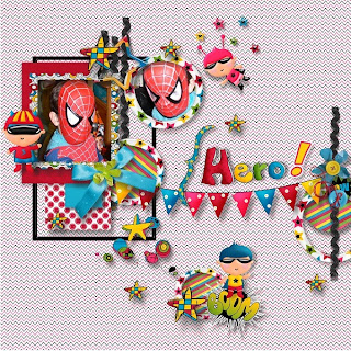 Chouk77 Designs: I'm a super hero ! + freebie