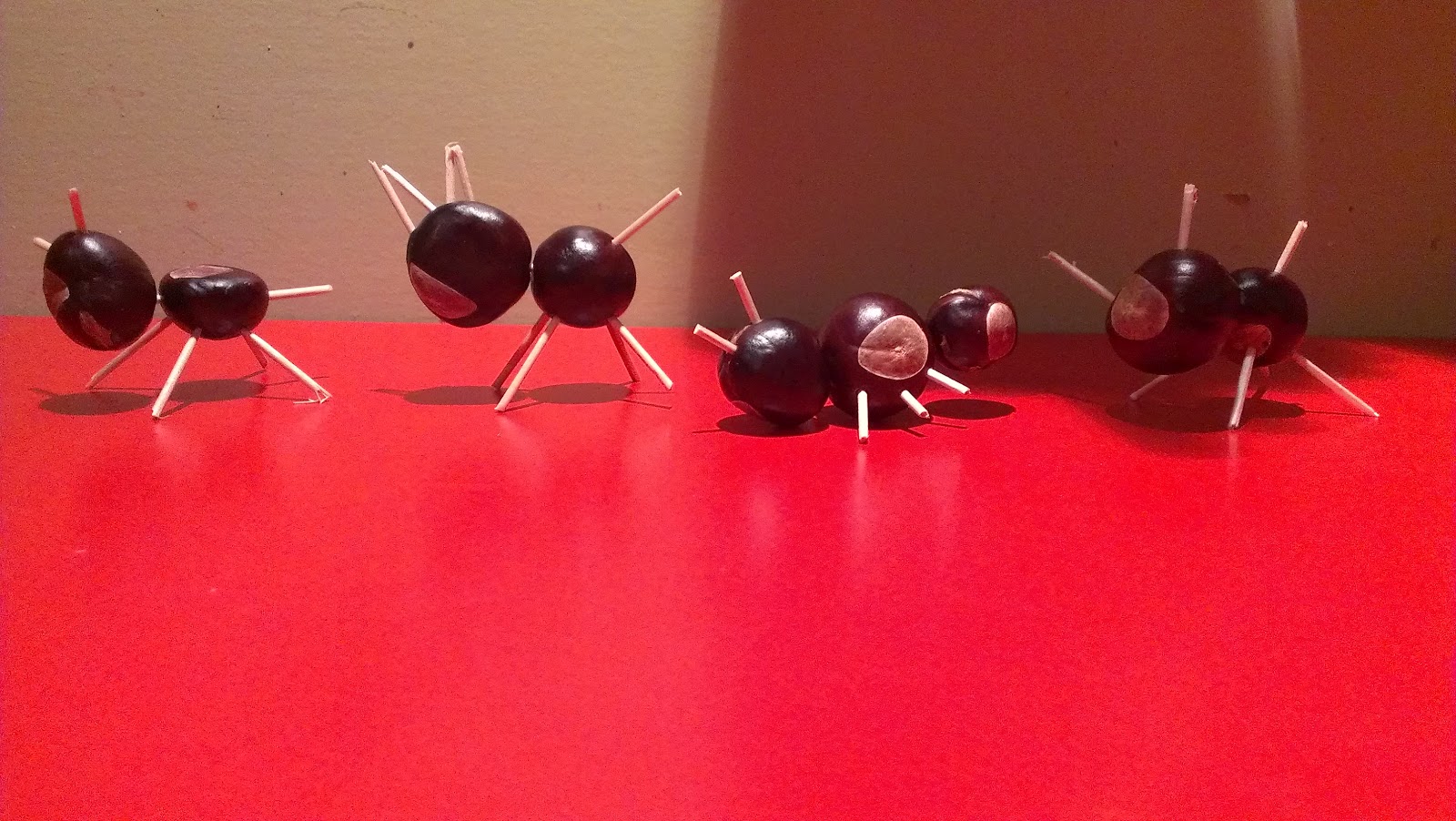 HomeSchoolingGarden: Buckeye tree nut animals