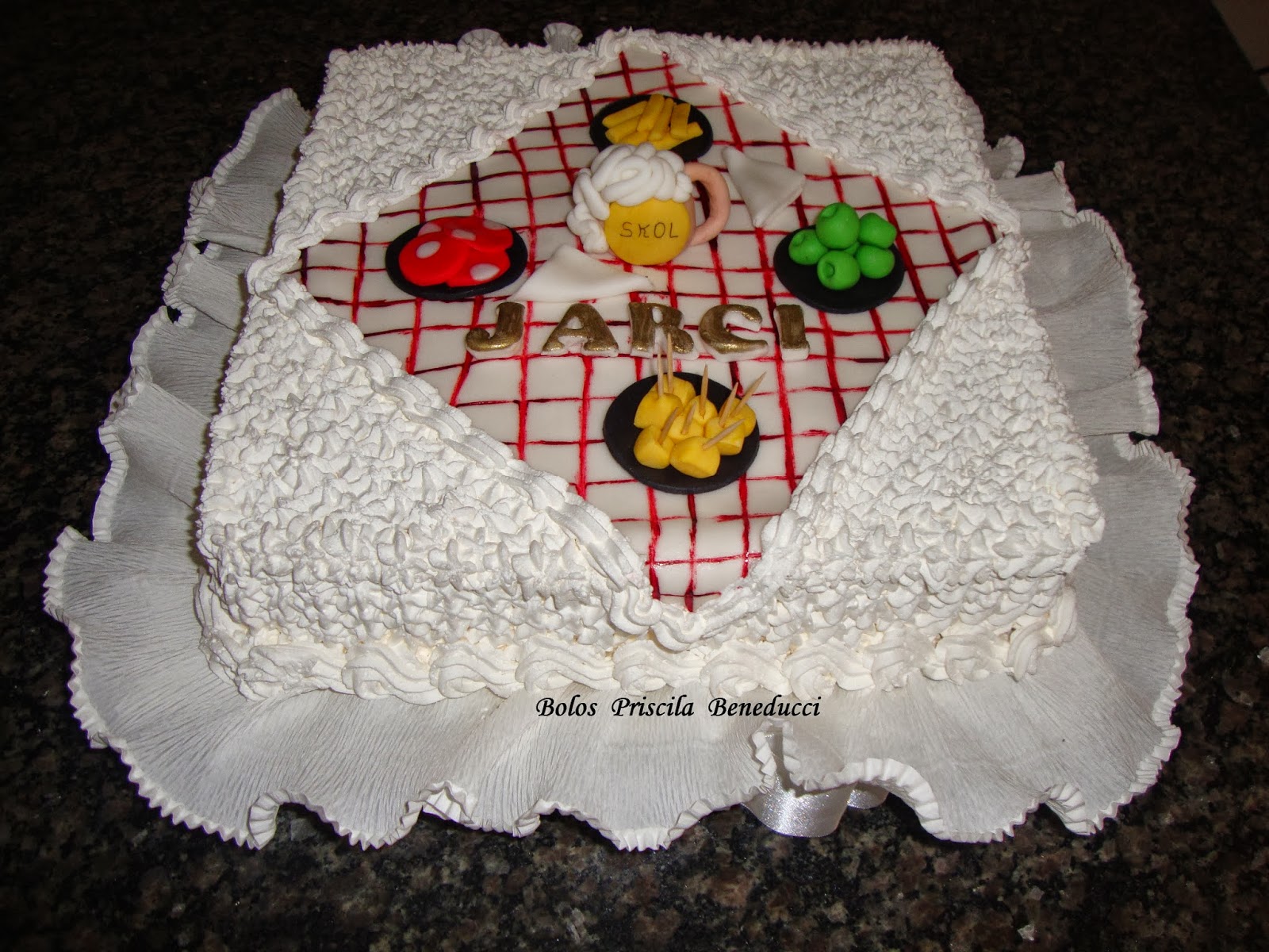 Bolos Priscila Beneducci Pâtisserie: "bolo comida de boteco belo ...