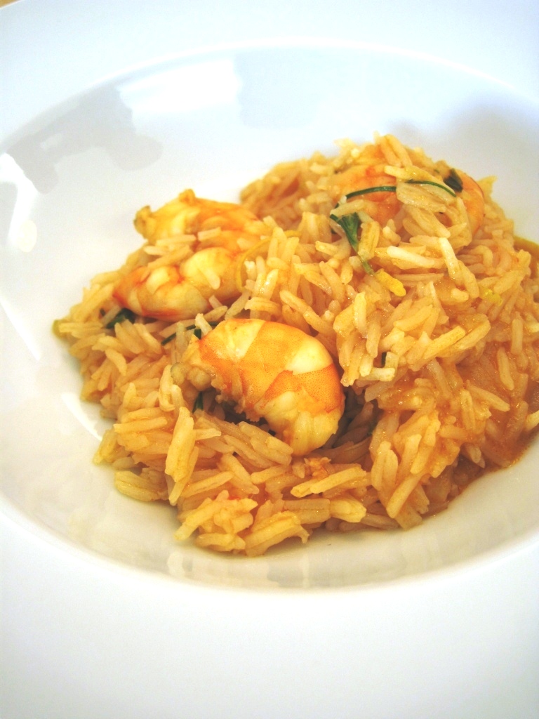 A Festa de Babette: Arroz de Camarão com Folha de Caril