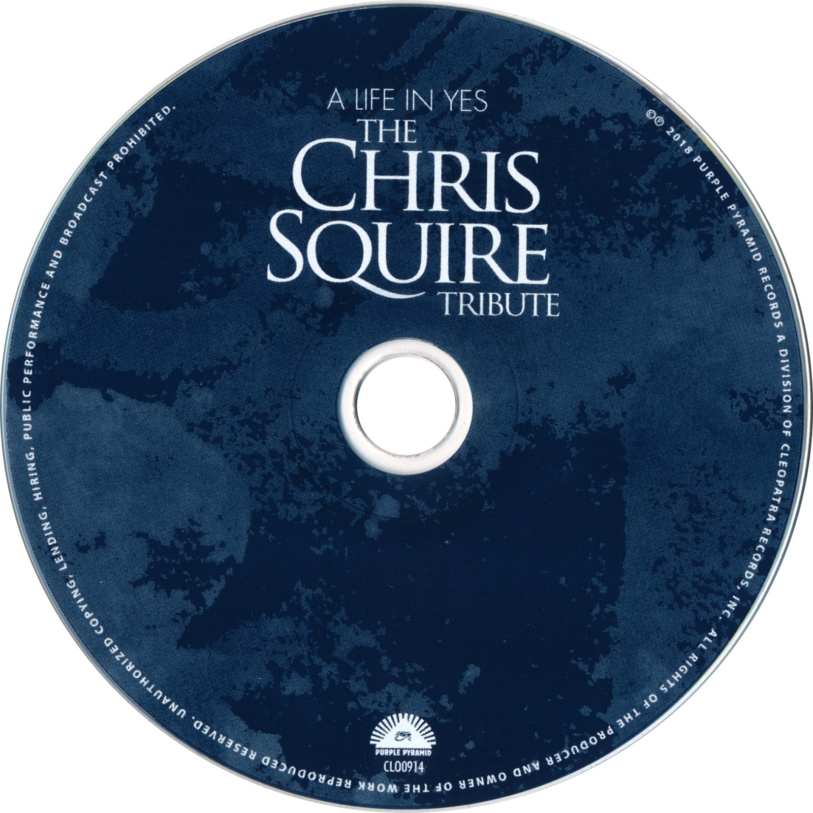 2018 A Life In Yes. The Chris Squire Tribute - Varios Artistas ...