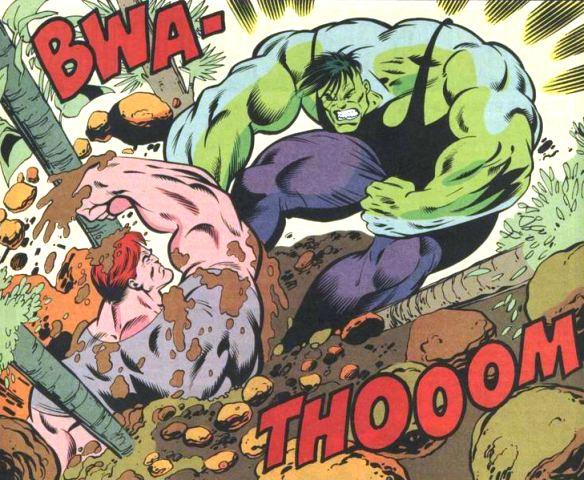 "Hero Envy" The Blog Adventures: HULK VS JUGGERNAUT