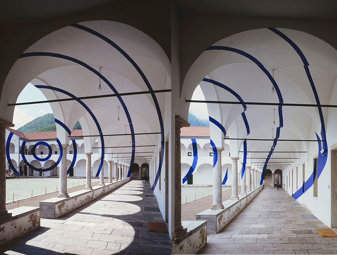Rosie Slade: Felice Varini - Anamorphic Paintings