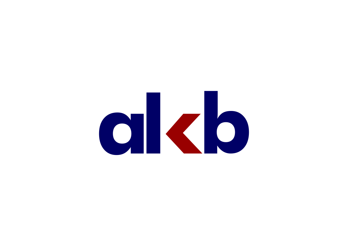 Vector Logo With Sale : Initials akb logo