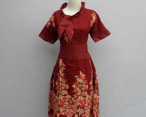 Model baju terusan terbaru celana wanita batik brokat pendek bahan ...