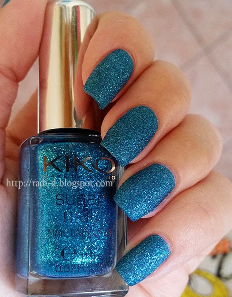 It`s all about nails: Kiko Sugar mat 456 Teal Green - review