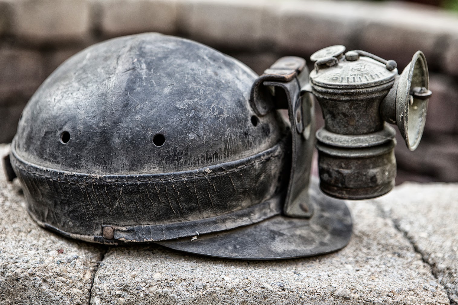 Banditphotographer Blog: Old child labor miner hat