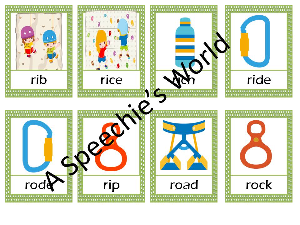 A Speechie's World: Rock Climbing: Artic /s/, /s/blends, /z/, /r/, /r ...