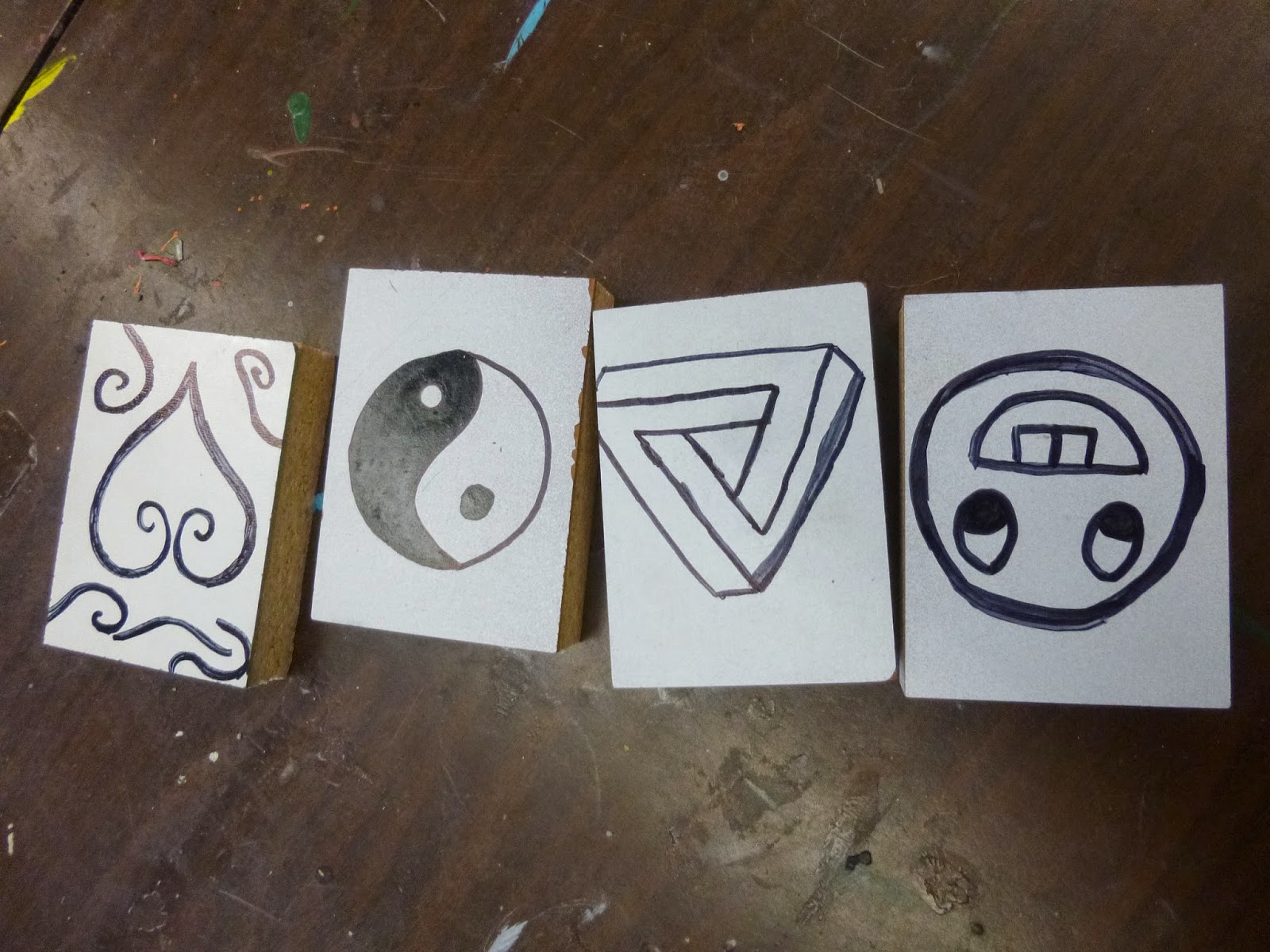 Lane Tech Art Studio : Relief Printmaking with Linoleum