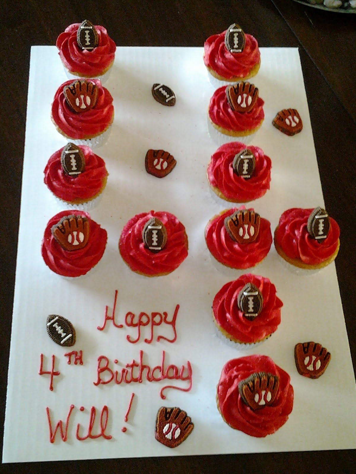 Mindy's Masterpieces: Number Cupcakes