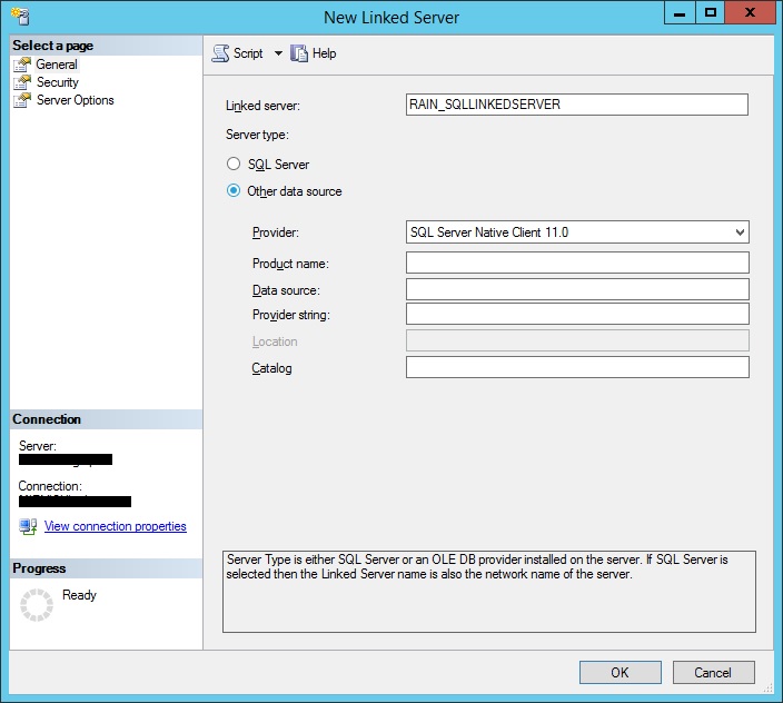 SQL Server - Rain or Shine : LINKED SERVER