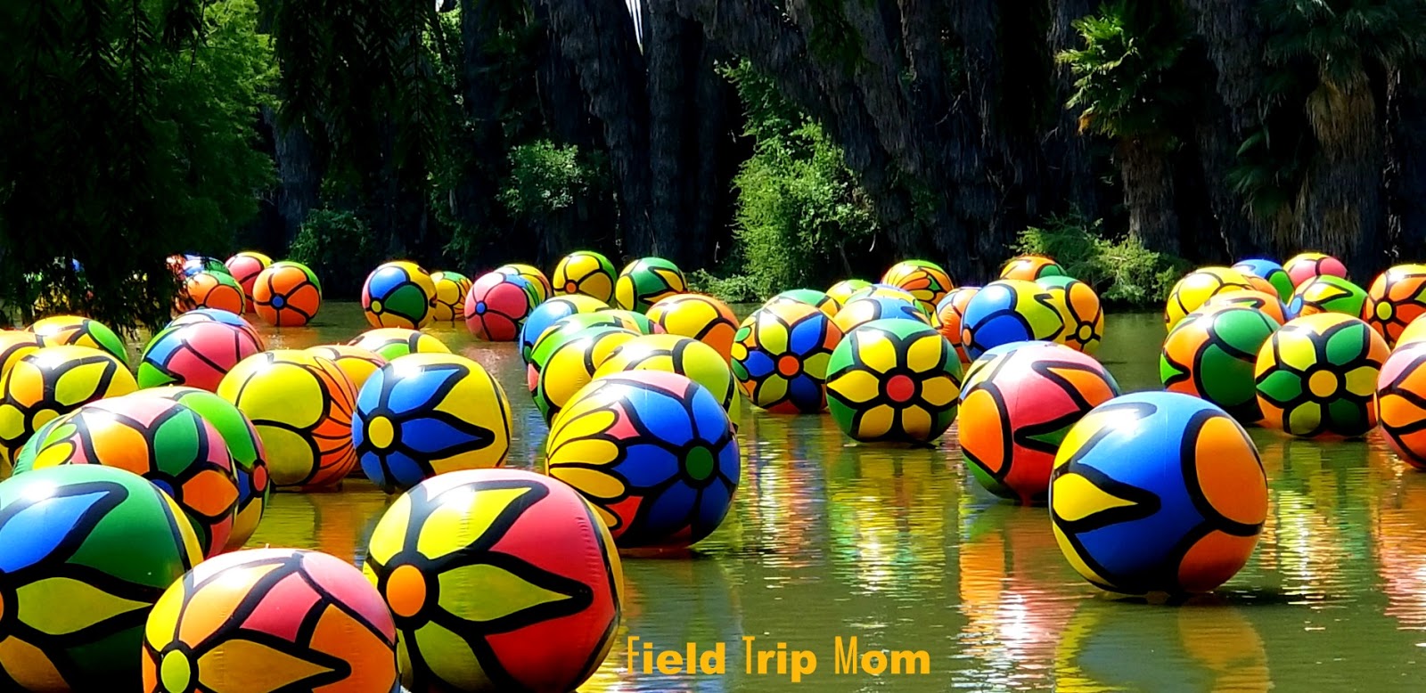 Art Float Riverside family field trip.