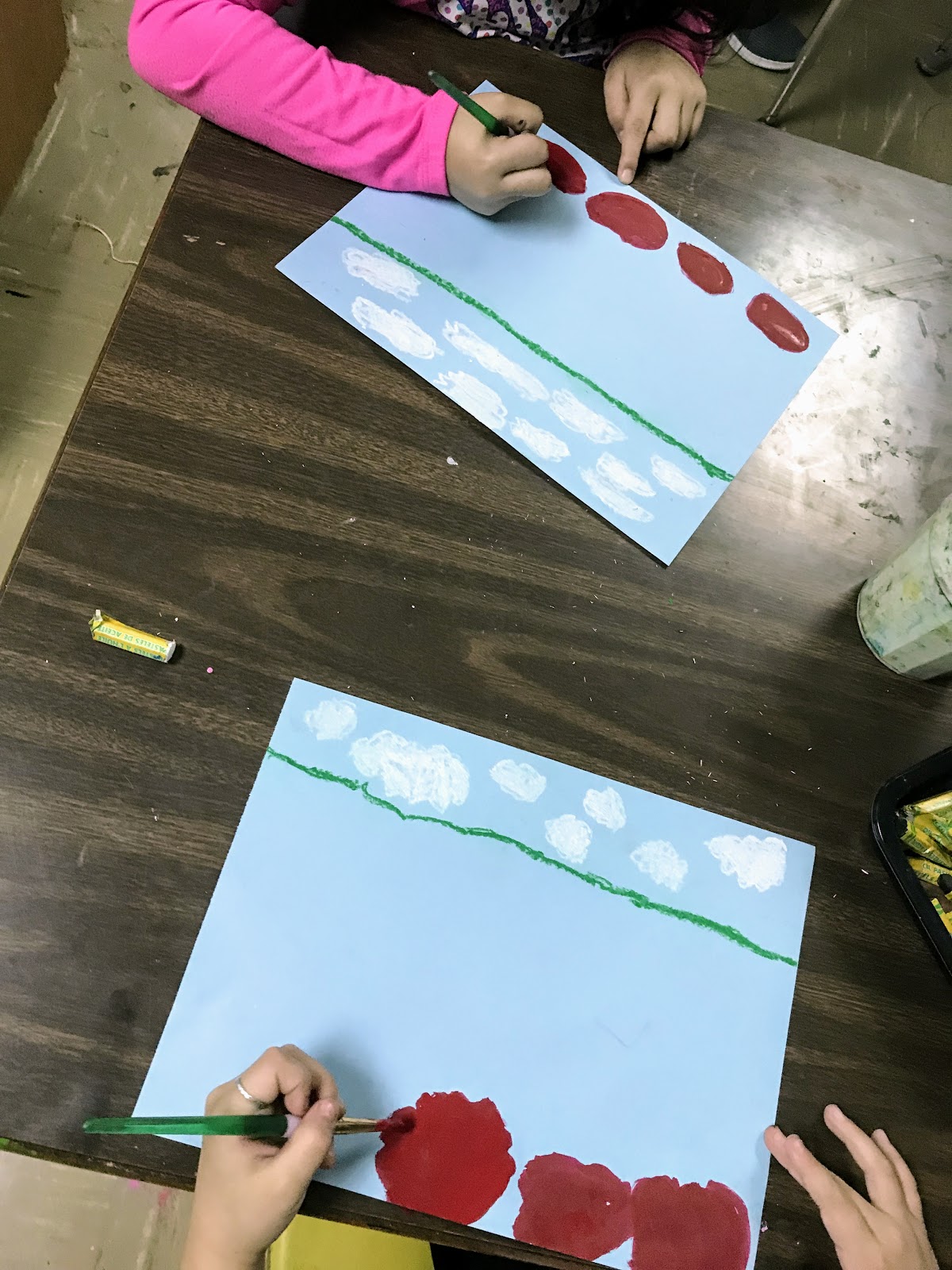 Elements of the Art Room: 1st and 2nd Veterans Day Poppies