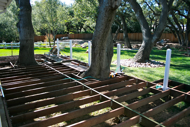 The Polished Pebble: Deck Details: Before and After