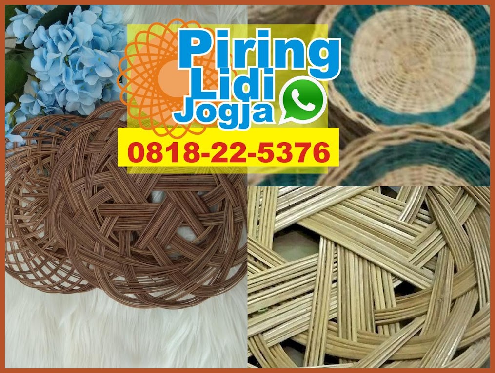 gambar piring dari anyaman bambu – 08I8·22·5376 [wa] Harga Piring Lidi ...