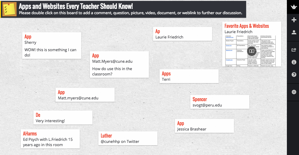 Laurie's Teaching Blog: Three Effective Ways to Use Padlet as a Course ...