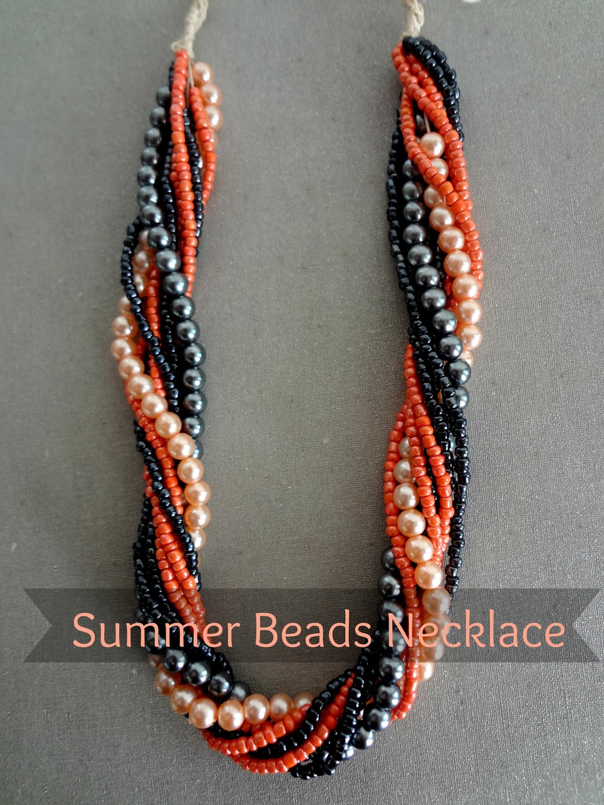 Little Treasures: Summer Beads Necklace