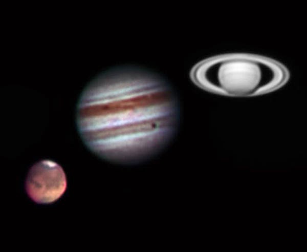 Peluang tengok planet Zuhal, Musytari, Marikh bersama Agensi Angkasa ...