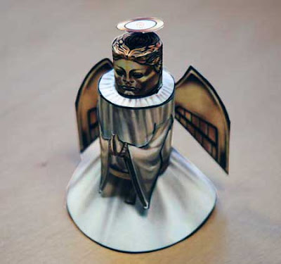 Papercraft - Doctor Who Heavenly Host - Papercraft4u | Free Papercrafts ...