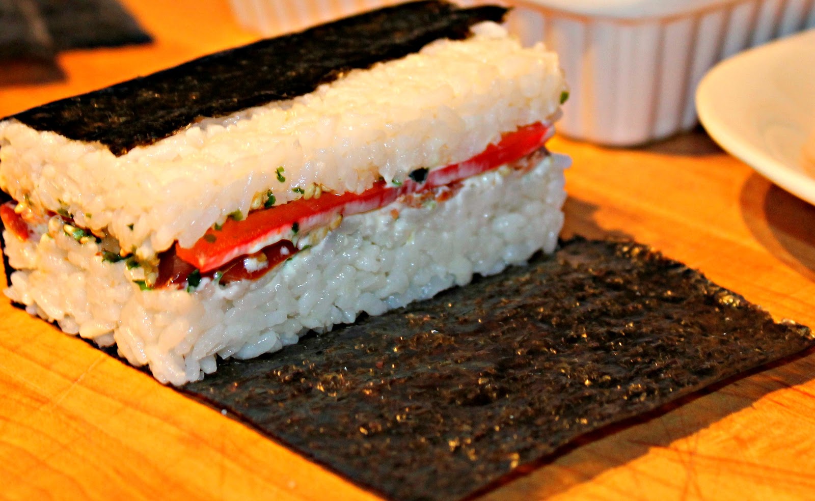 SANDRA’S ALASKA SMOKED SALMON SUSHI SQUARES - Recipes