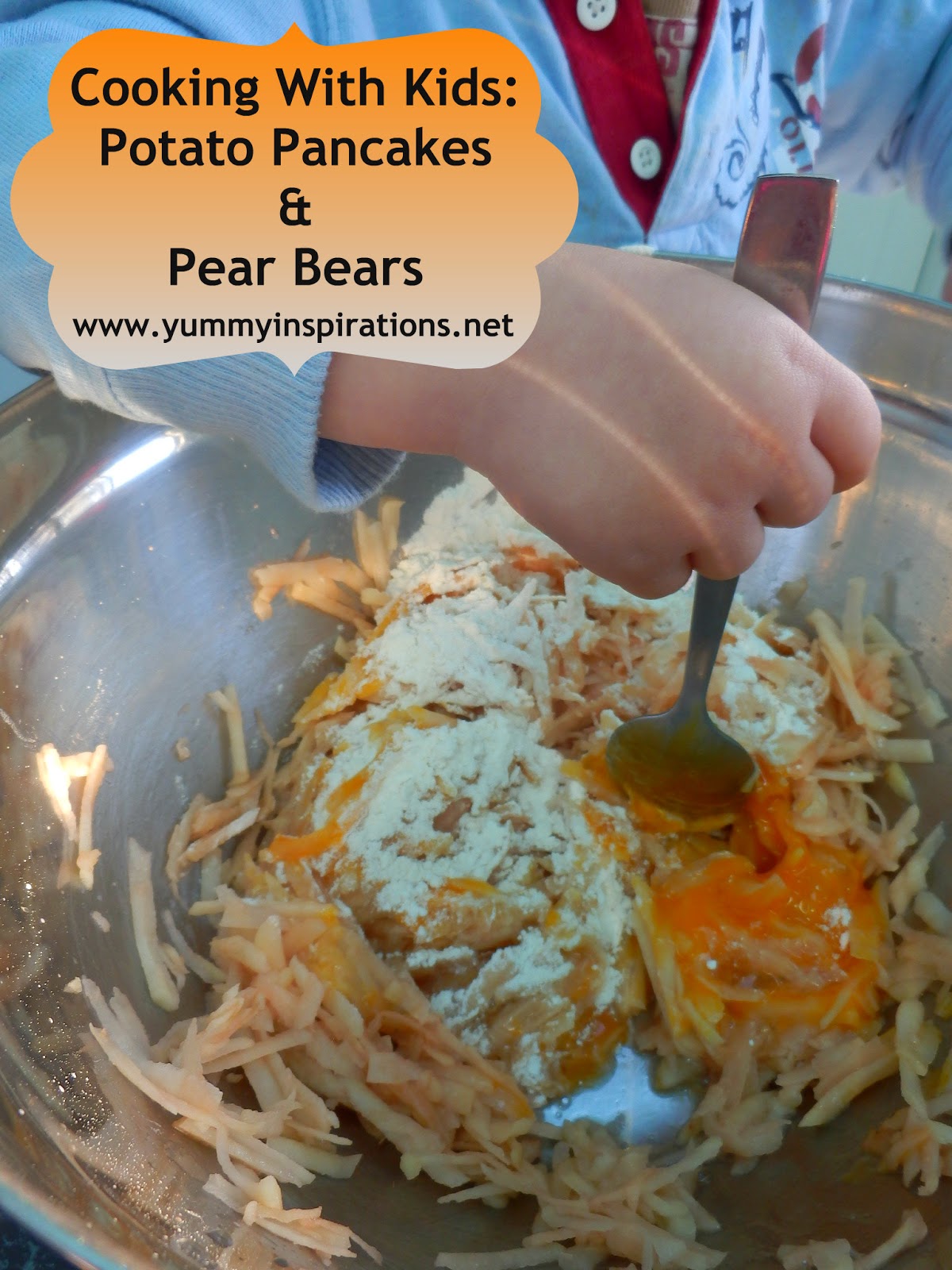 Cooking With Kids - Potato Pancakes and Pear Bears